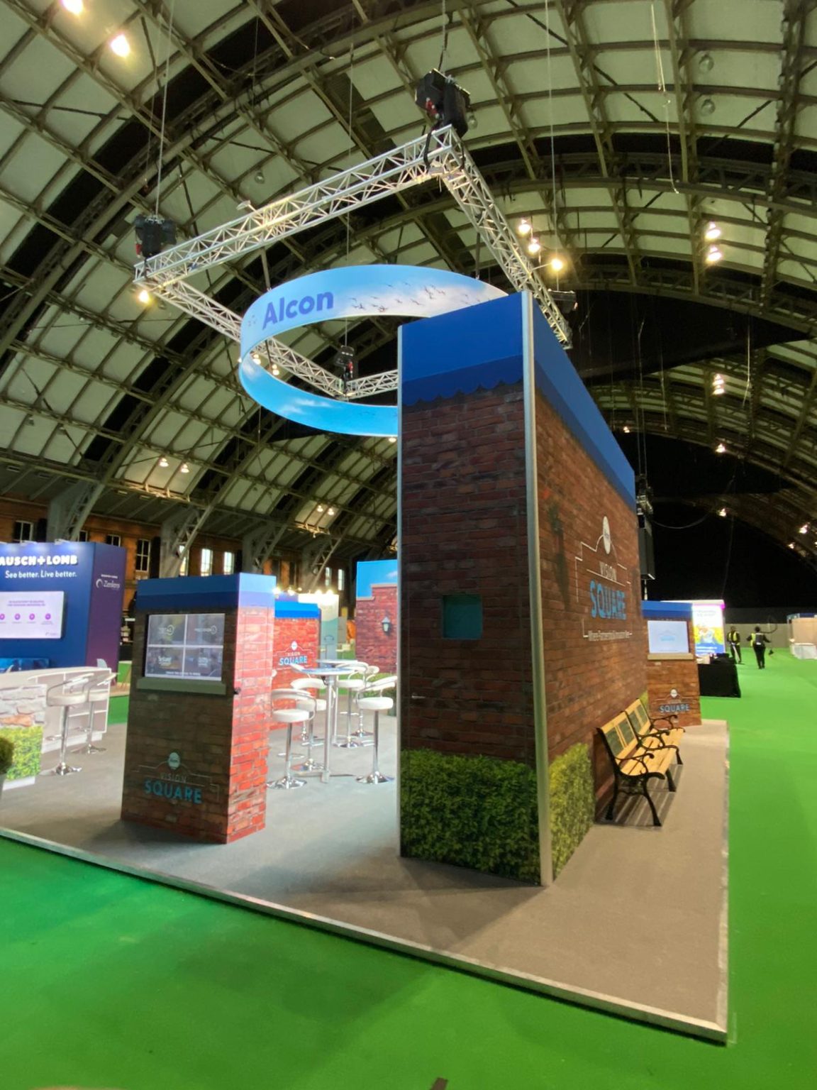 LED Screen for Alcon Exhibition Stand | London Audio Visual : London ...